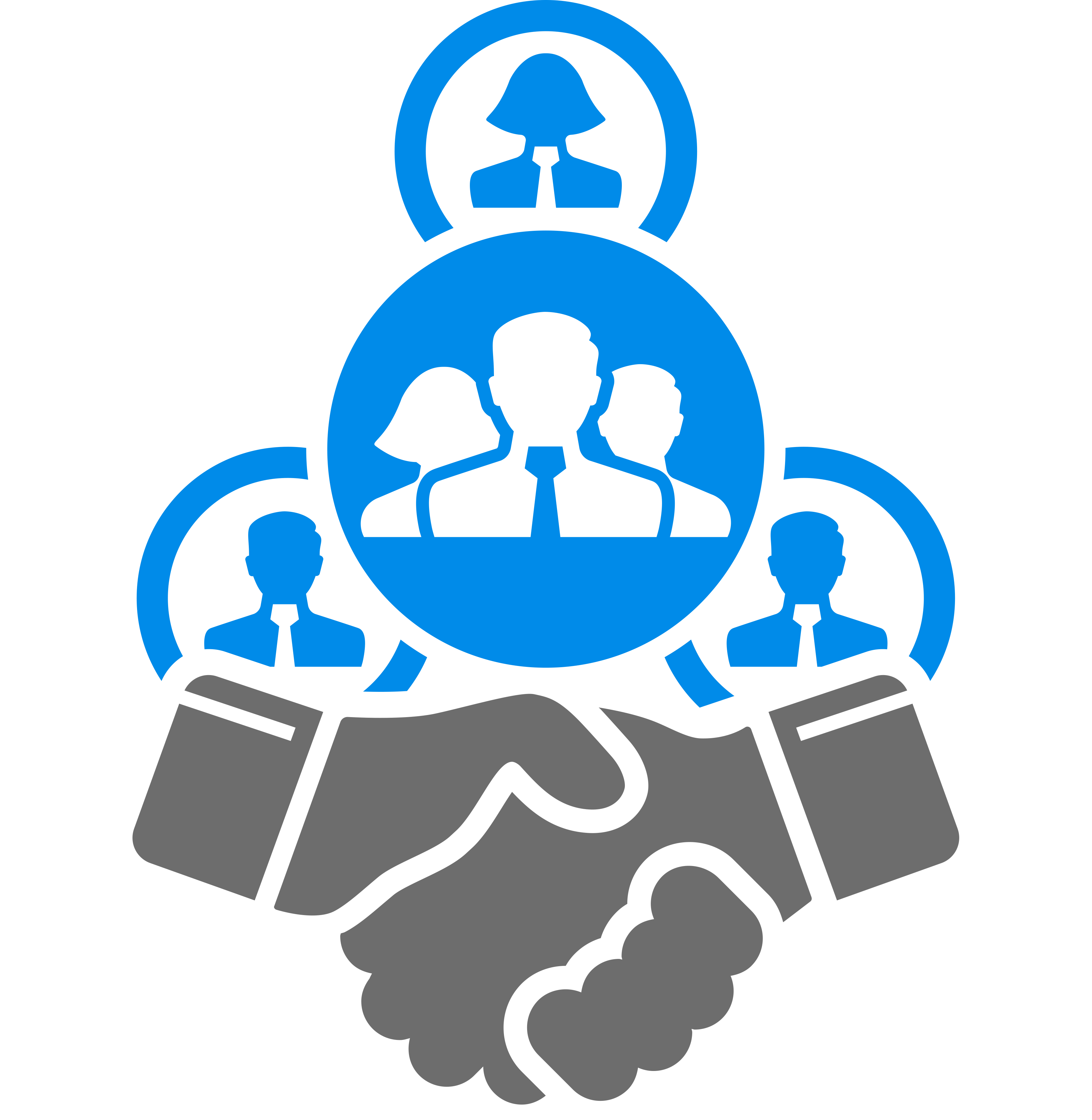 community hand shake icon – FCA International